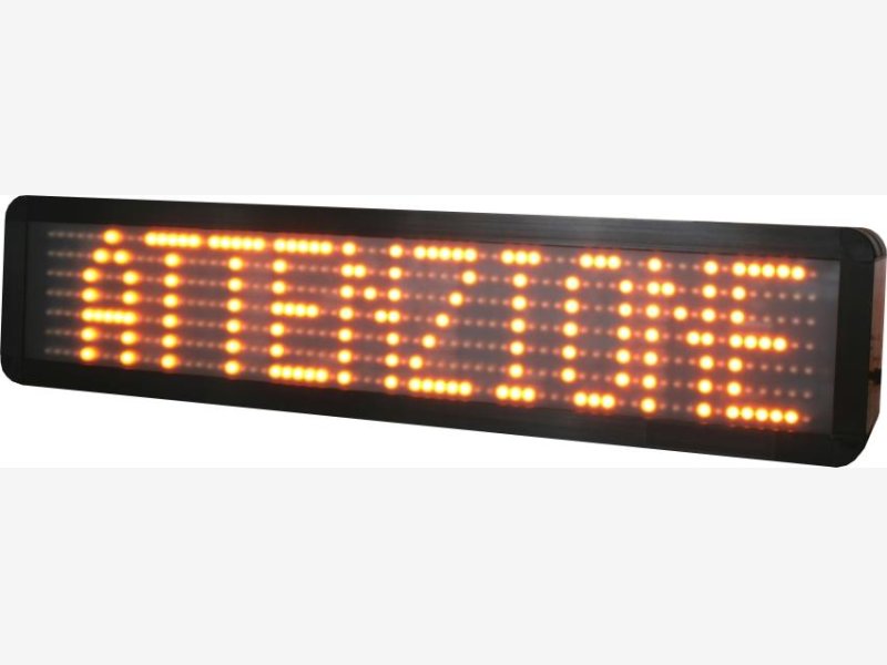 DISPLAY LUMINOSO A LED MONORIGA MOD. SR10.4